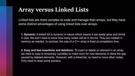 Linked List In Data Structure And Algorithm Pptx Programming Languages Computing