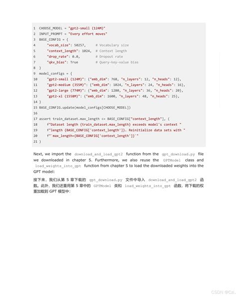 Build A Large Language Model From Scratch第六章gpt 4o翻译版 Csdn博客
