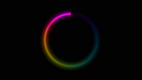 Loading Circle Loop On Black Background Stock Footage Video 1007225230 Shutterstock