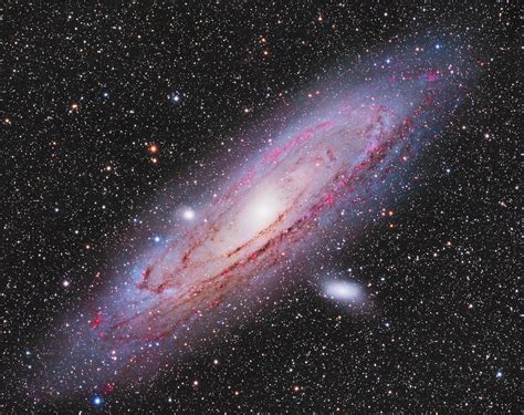 M31 Andromeda Galaxy In L R Ha Gb Sgpro Images Main Sequence Software