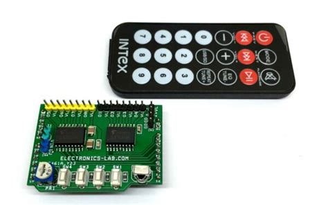 8 Channel Infra Red Remote Control Arduino Shield Using ULN2803 Electronics Lab