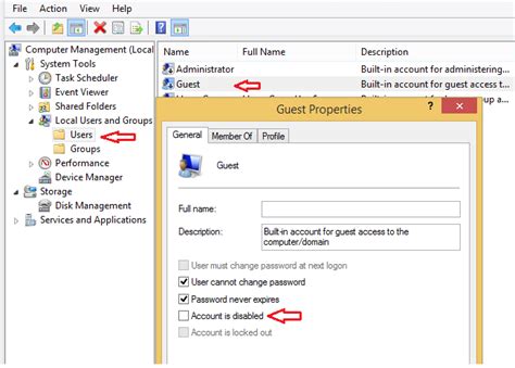 Windows 8 Tips — Enable The Guest Account For Temporary Access