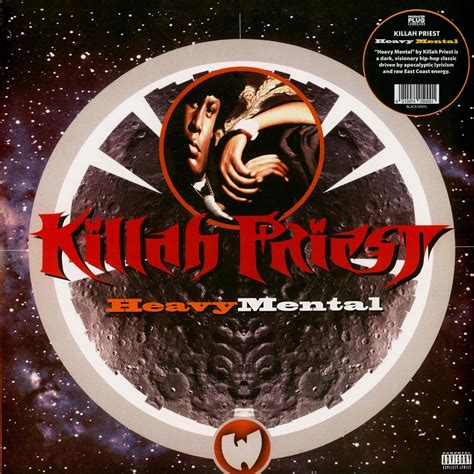 Killah Priest Heavy Mental Black Vinyl Edition Vinyl 2lp 1998