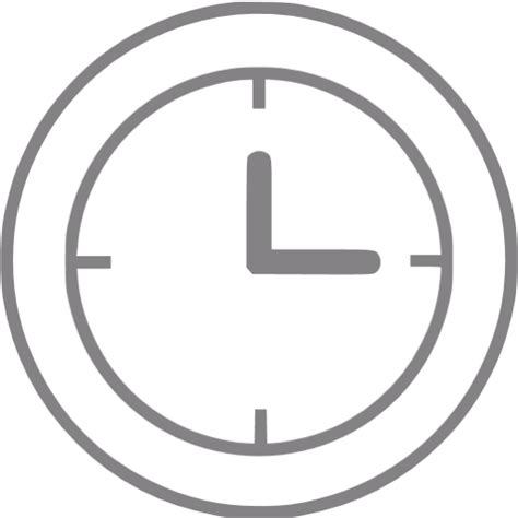 Gray Clock 4 Icon Free Gray Clock Icons