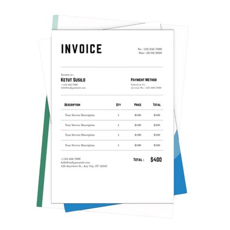 Free Invoice Generator Pdfme