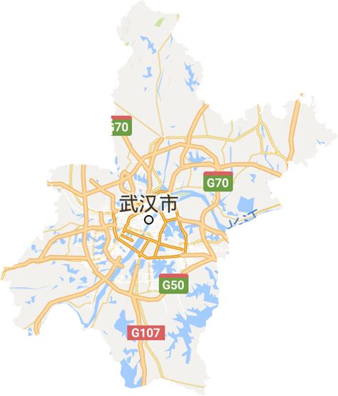 武汉市高清卫星地图