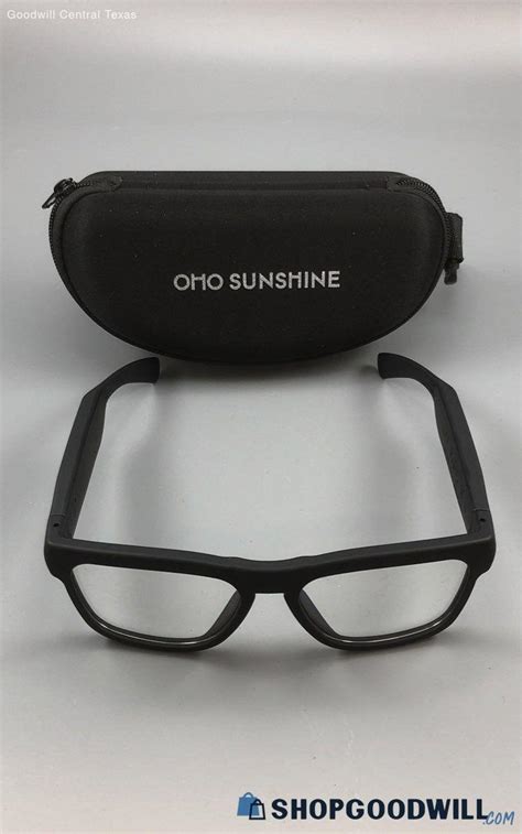 Oho Sunshine Bluetooth Smart Eyeglasses W Case