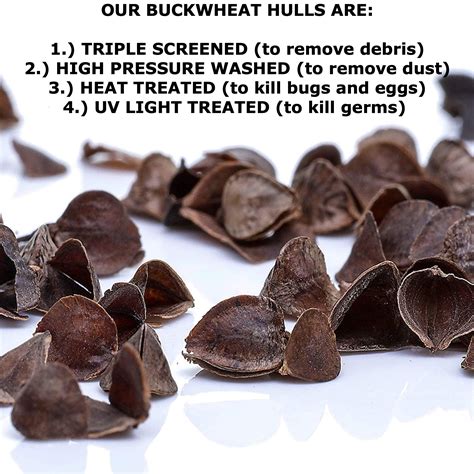 Buckwheat Hulls For Use As Pillow Stuffing Or Refill