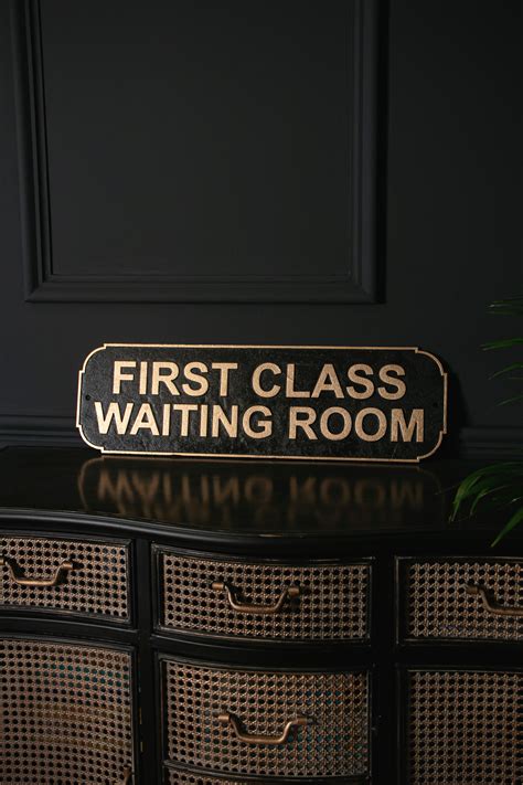 First Class Waiting Room Rules At Deborah Vann Blog