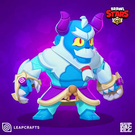 Artstation Brawl Stars Sam Yeti