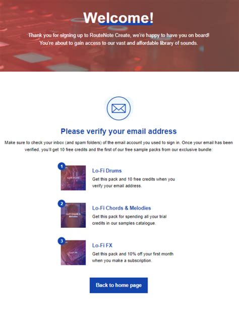 Get Free Sample Packs With Routenote Create Routenote Create Blog
