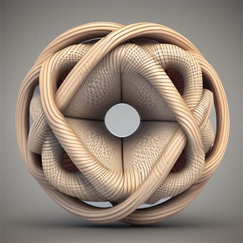 The Torus Doughnut Boasts A Sleek 3d Model Adorned With A Seamlessly Integrated Greek Key