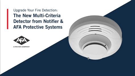 Upgrade Your Fire Detection The New Multi Criteria Detector From