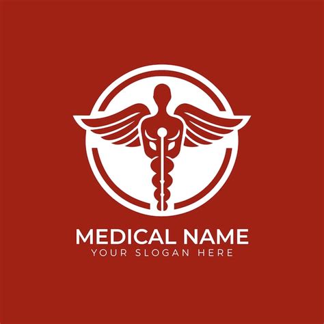 El Logotipo De La Asistencia Sanitaria Vector Vector Premium