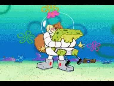Sandy Hugs Spongebob By Hypercat Z On DeviantArt