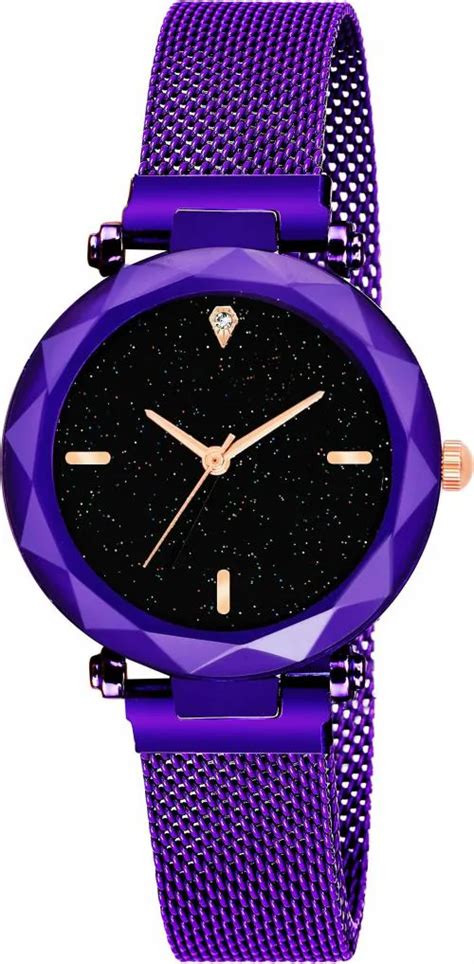 Buy True Colors Analog Purple Dial Purple Strap Watch For Women Online