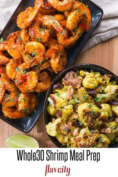 Shrimp Meal Prep Recipe Whole 30 Recipes Shrimp Meal Prep Meals