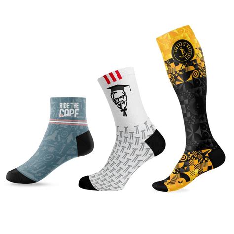 Custom Printed Socks Free Design Included