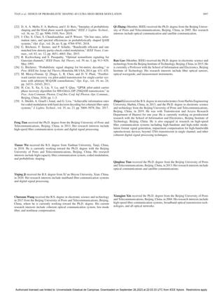 Design Of Probabilistic Shaping D Ultra High Order Modulation Format With APSK Pilot Aid Pdf