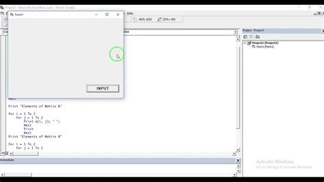 Matrix Multiplication Transpose In Visual Basic 6 0 YouTube