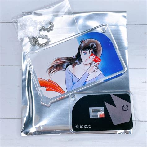 キャッツアイ キャッツ・アイ 40周年記念 原画展 アクリルスタンド キーホルダー 来生 瞳 Nikotto Yahooショップ