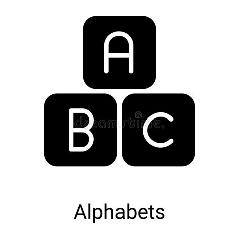 Abc Blocks Alphabet Blocks Icon Design In Editable Style Stock Vector Illustration Of