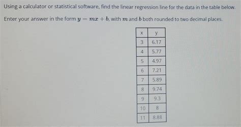 [answered] using a calculator or statistical software find the linear kunduz