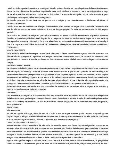 La Cultura India Pdf Clima China