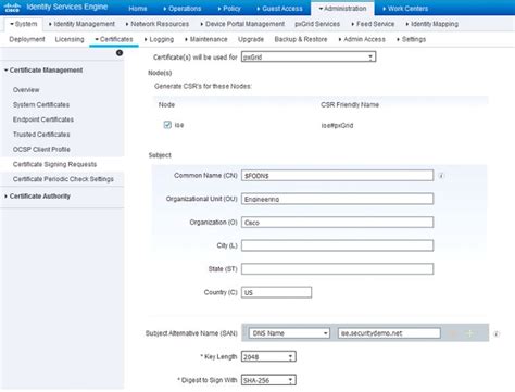 Ise Adding Certificates To Ise And Creating Certificate Profiles