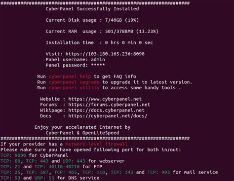 Tutorial Installasi Cyberpanel Cloudaja Artikel