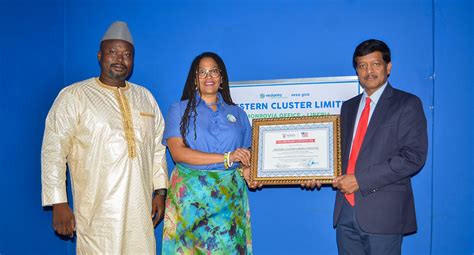 Western Cluster Limited Inducted Into The Liberia Chamber Of Mines The New Republic Liberia