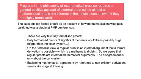 The Logics Of Informal Proofs Vub Pptx