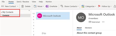 How To Create A Distribution List Contact Group In Microsoft Outlook