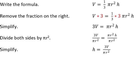 0 7 Solving Formulas Or Equations For A Specific Variable Chemistry