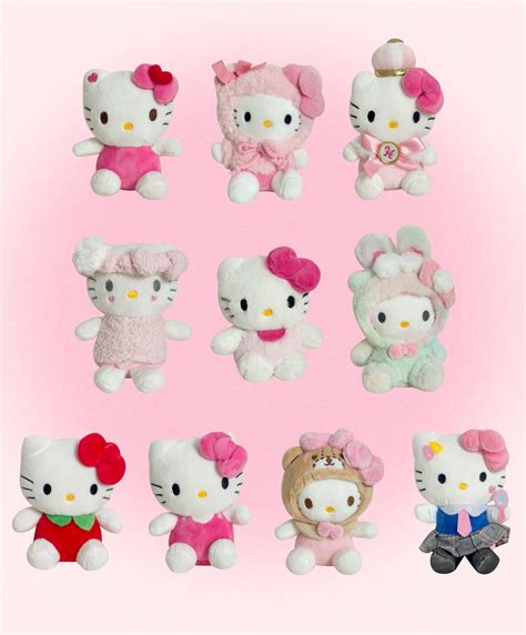 정품 산리오 헬로키티 키링 10종 키홀더 차키 가방고리 에이블리