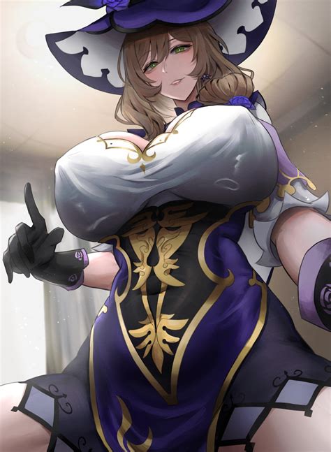 Lisa Genshin Impact Drawn By Hans Kun Danbooru