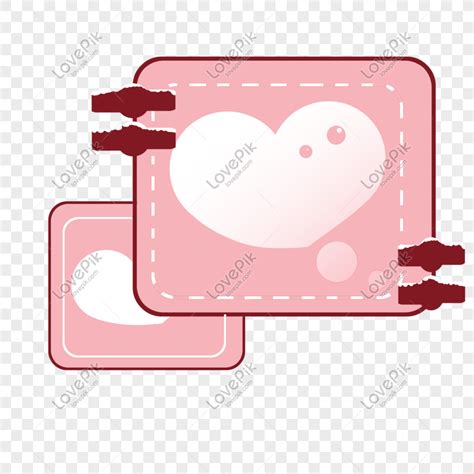 기하학적 핑크 만화 손으로 그린 Png 일러스트 무료 다운로드 Lovepik