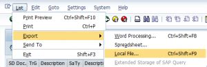 How To Convert SAP Data To Excel File