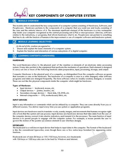 cc101 module 4 edited pdf computer data storage printer computing