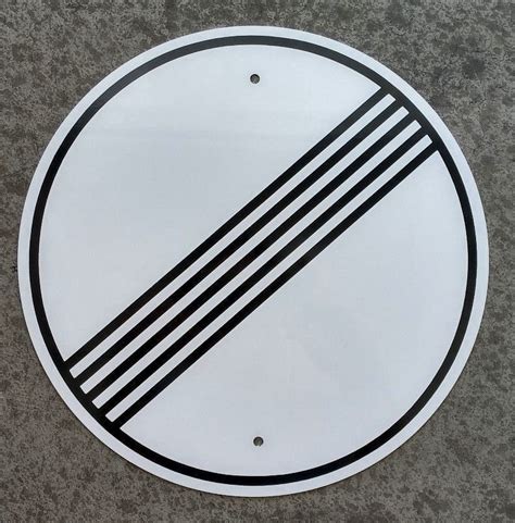 Full Size Autobahn No Speed Limit” Sign Autobahn Signs