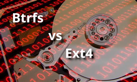 what are the most important differences between the btrfs and ext4 file