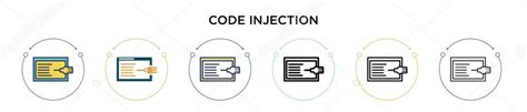 78 Ikon Injeksi Kode Vector Images Depositphotos