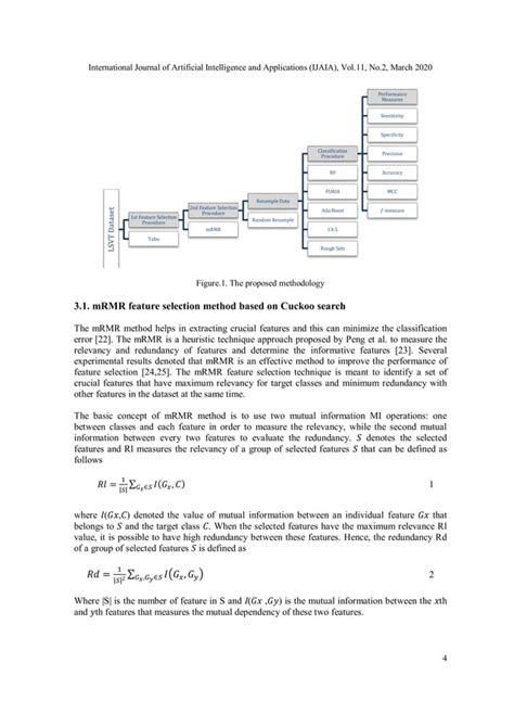 a modified maximum relevance minimum redundancy feature selection method based on tabu search
