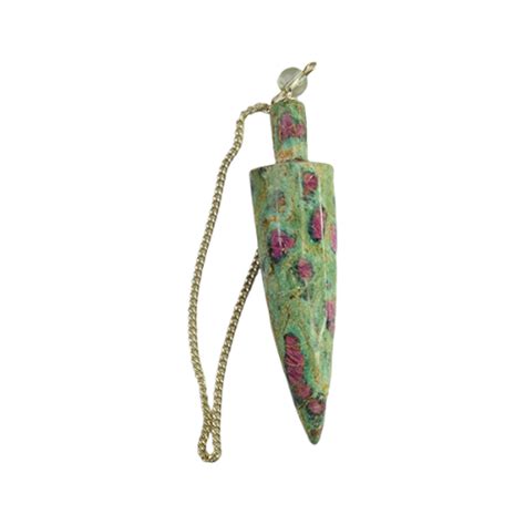 Buy Ruby Fuchsite Pendulum Online Innovative Crystal Healing Melbourne