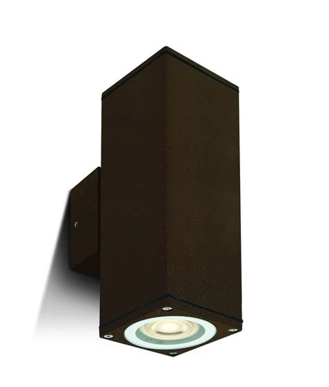 One Light 67426can Anthracite Wall 2xgu10 10w Ip54 100 240v