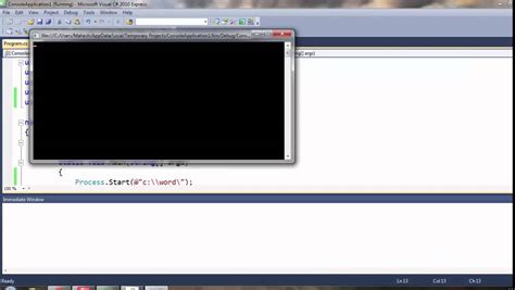 open folder using c script console application youtube