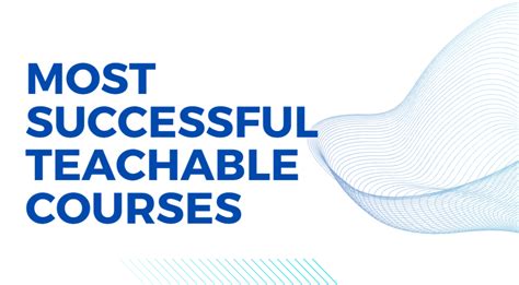 Most Successful Teachable Courses
