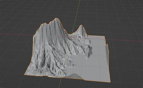 blender导入灰度图生成地形模型 blender 导出高度灰度图 csdn博客