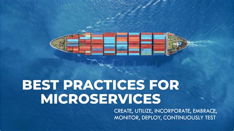 Best Practices For Microservices