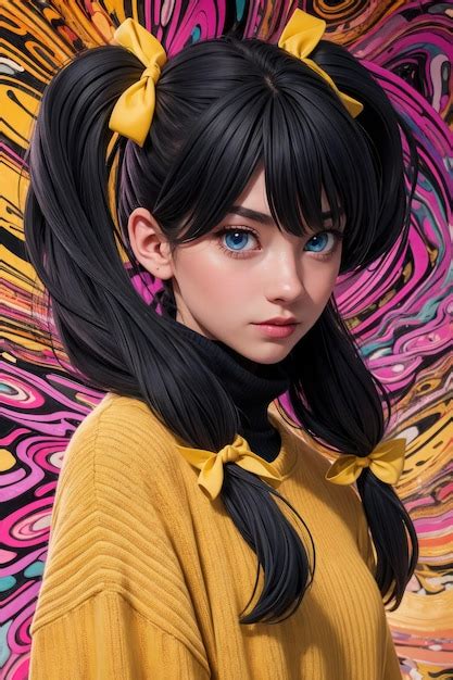 Premium Photo Super Cute Anime Girl